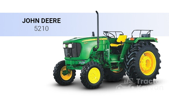 John Deere 5210 Price, HP and Mileage in India 2023