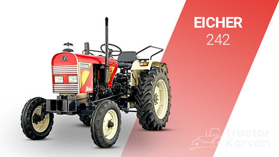 Eicher Tractor 242 Price & Weight in India 2023 - Tractorkarvan