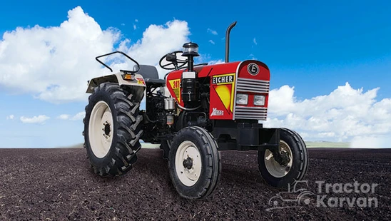 Eicher 241 Tractor Price, Gear Pattern and HP in India 2024 - Tractorkarvan