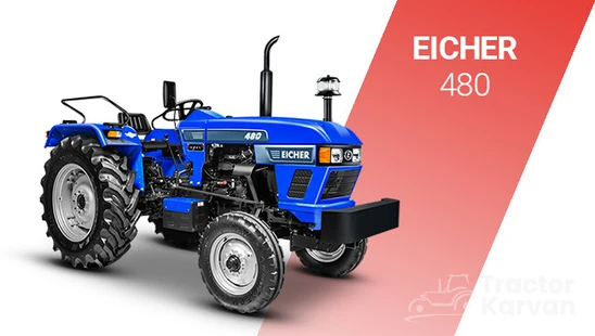 Eicher Tractor 480 Price & HP in India 2024 - Tractorkarvan