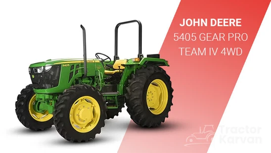 John Deere 5405 4x4 Price in India 2024 - Tractorkarvan